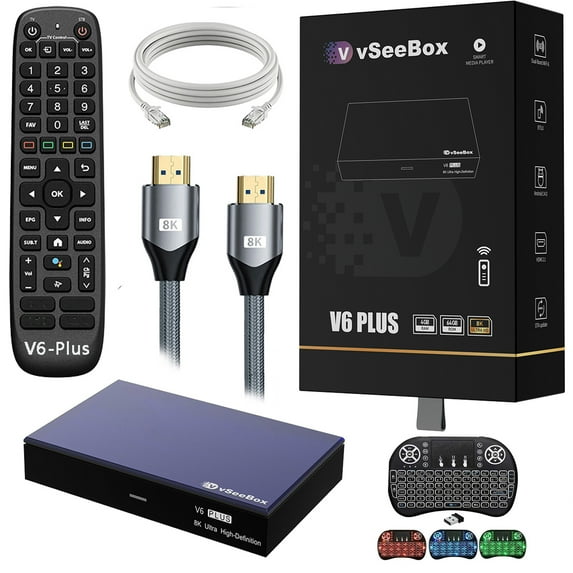 vSeebox 2026 V6 Plus New-est Version Android 14 TV box technology,with ...