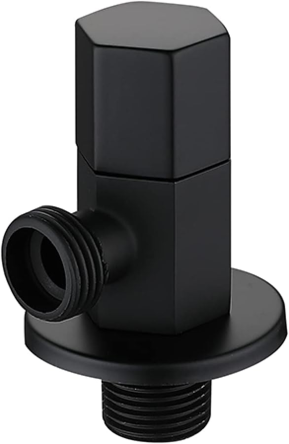 valve black 1/2 shut off valve water line G1/2"Shut Off Valve Angle ...
