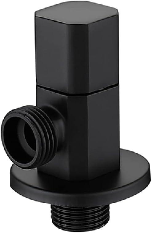 valve black 1/2 shut off valve water line G1/2"Shut Off Valve Angle ...