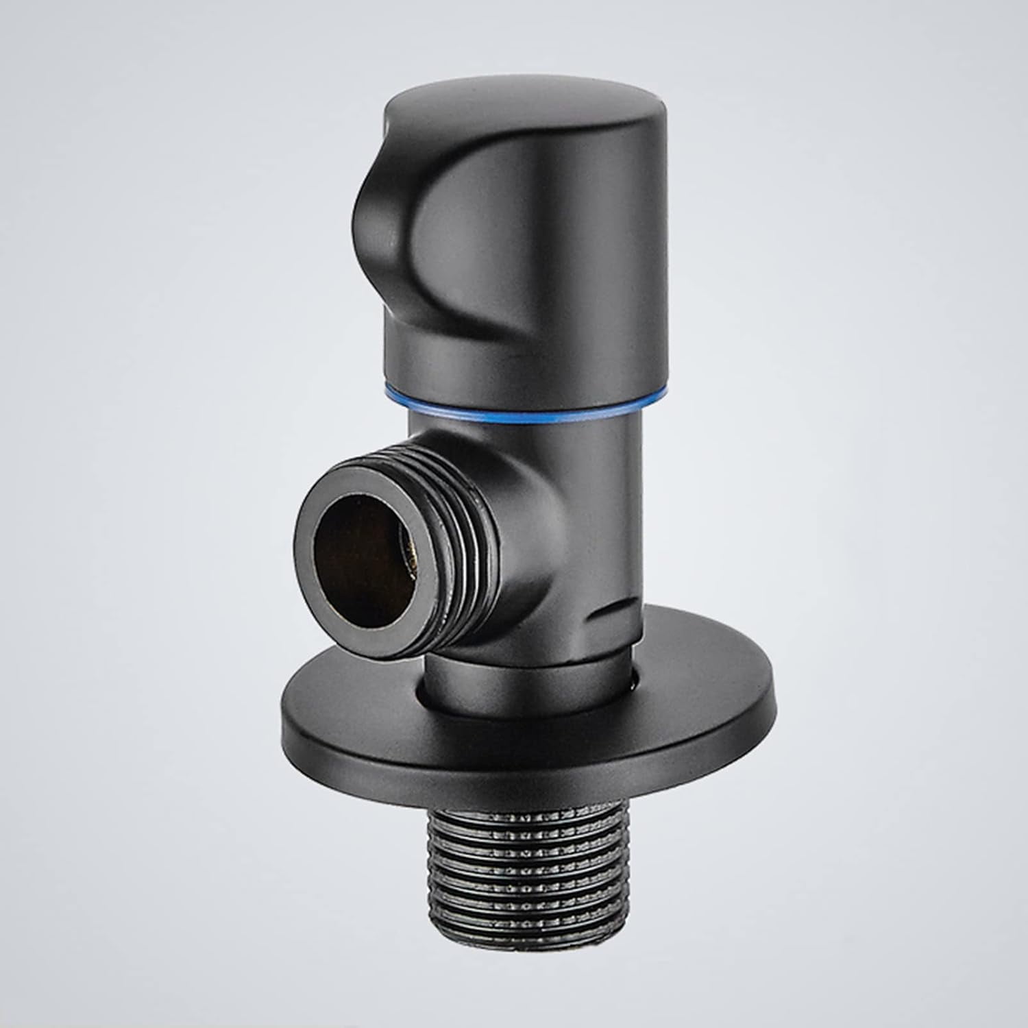 valve black Valve G1/2 inch brass 1/2 shut off valve water line kitchen ...