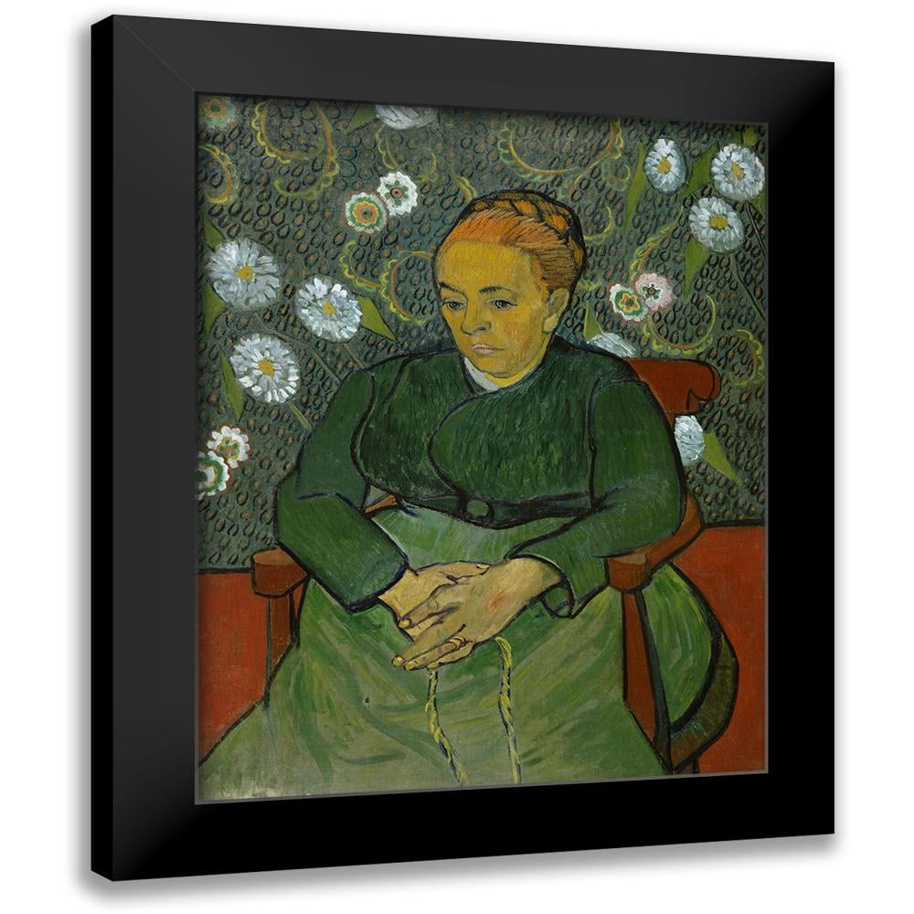 Van Gogh Vincent 12x14 Black Modern Framed Museum Art Print Titled