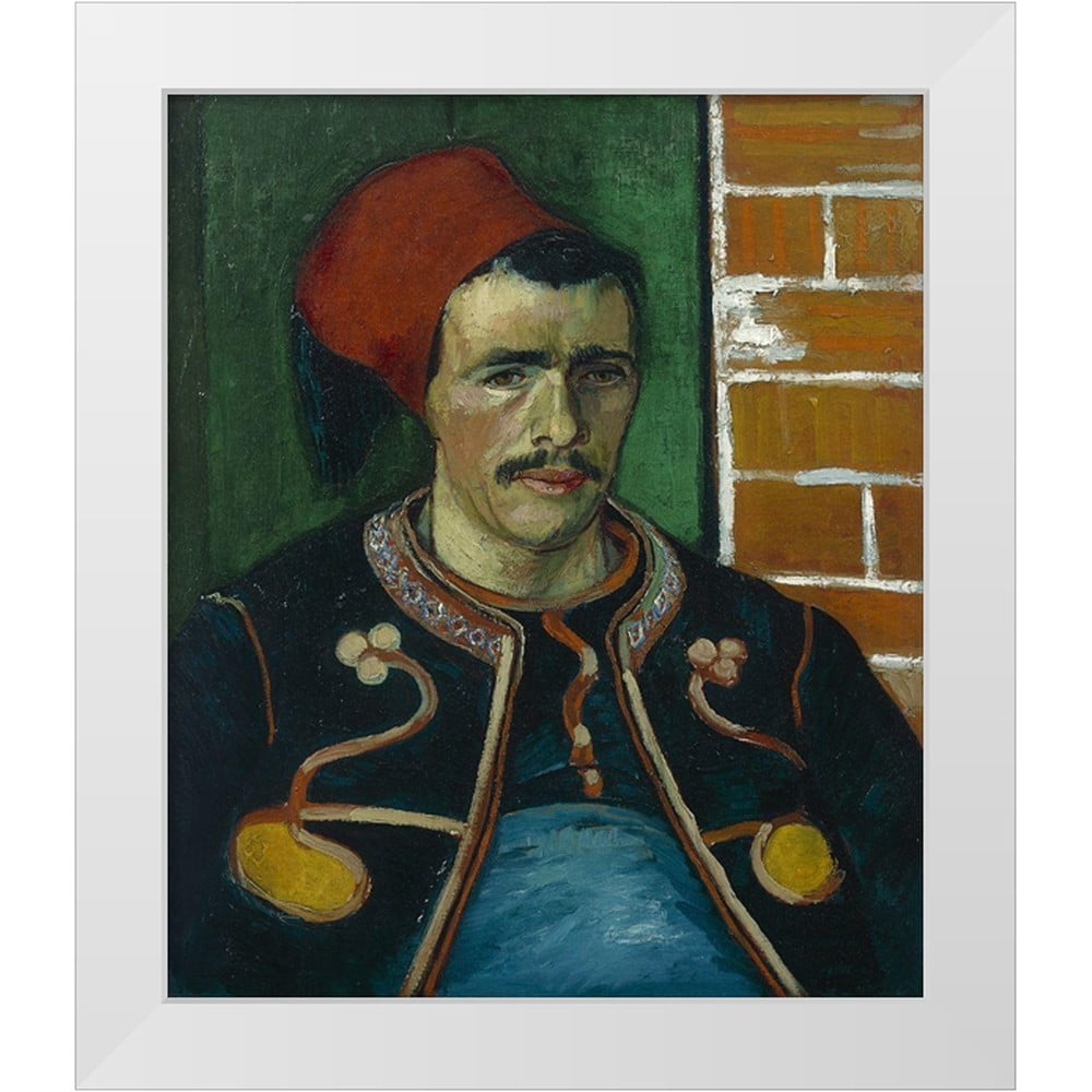 van Gogh, Vincent 12x14 White Modern Wood Framed Museum Art Print ...