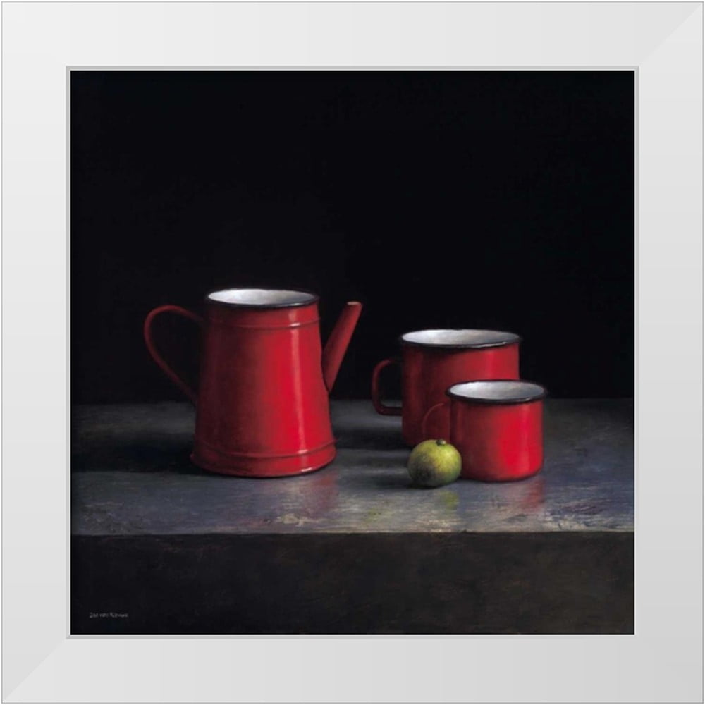 van Riswick, Jos 12x12 White Modern Wood Framed Museum Art Print Titled ...