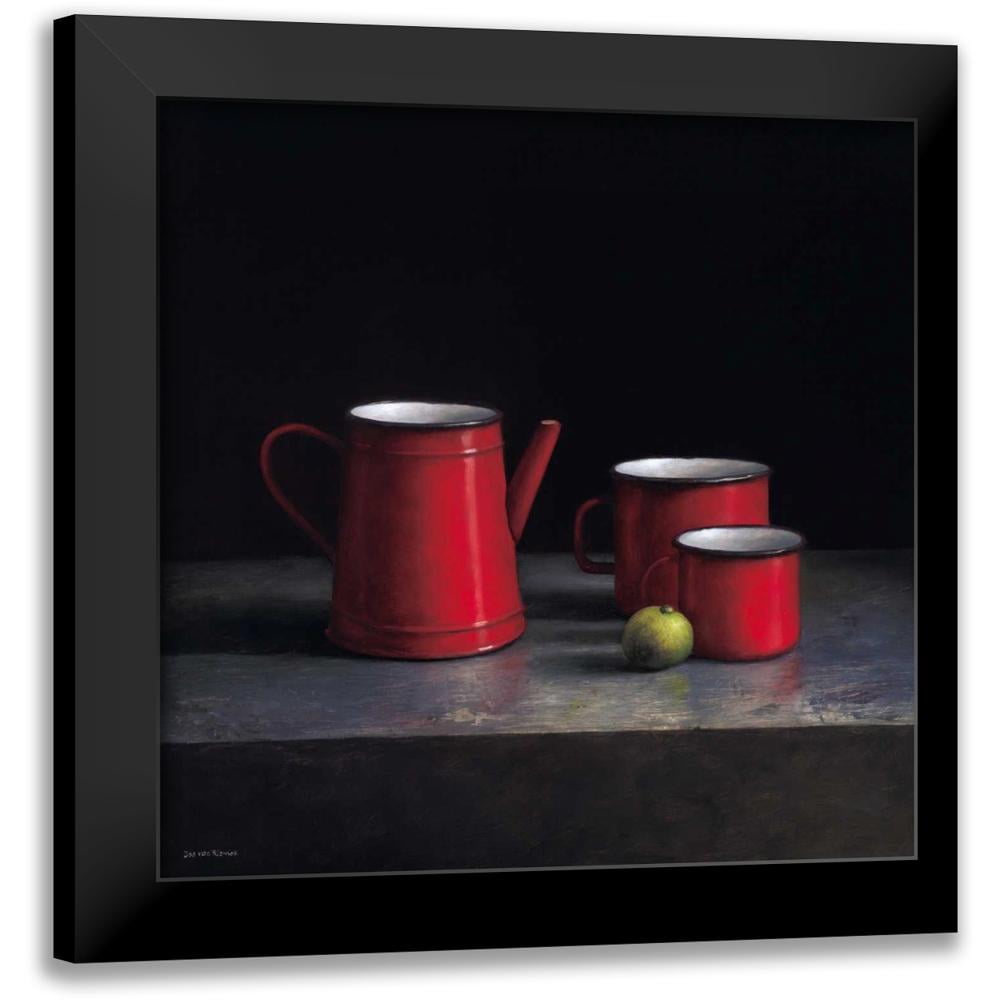 van Riswick, Jos 15x15 Black Modern Framed Museum Art Print Titled ...
