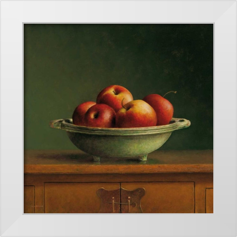 van Riswick, Jos 26x26 White Modern Wood Framed Museum Art Print Titled ...