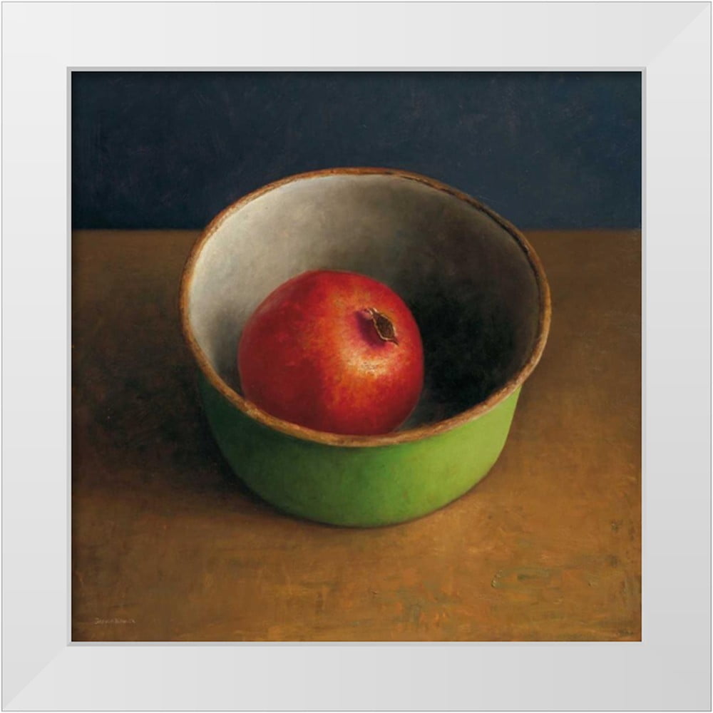 van Riswick, Jos 26x26 White Modern Wood Framed Museum Art Print Titled ...