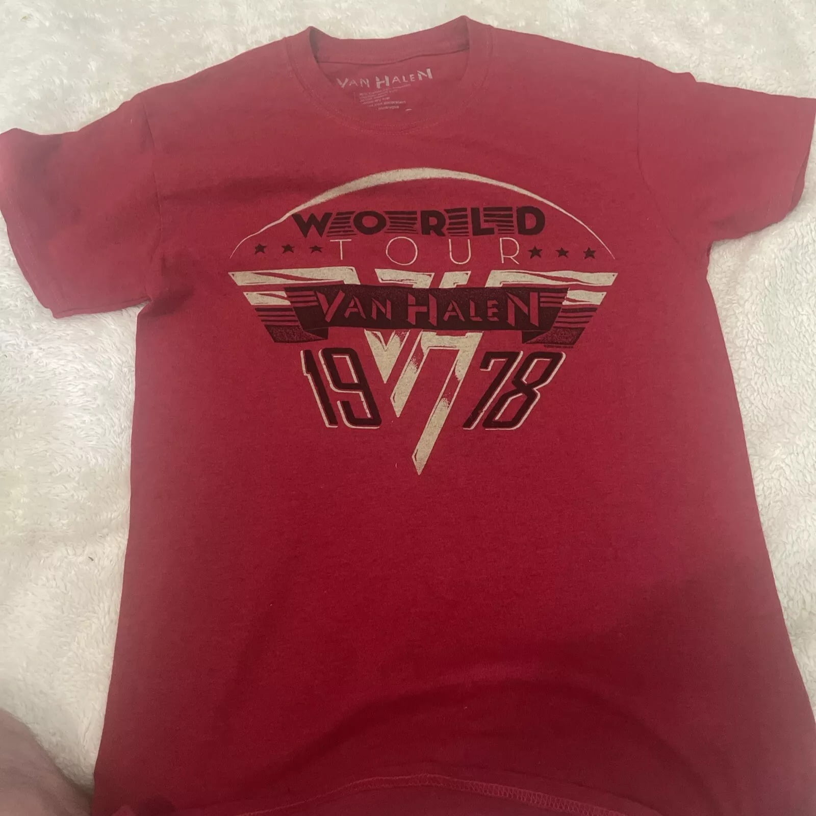 van halen 1978 world tour shirt - Walmart.com