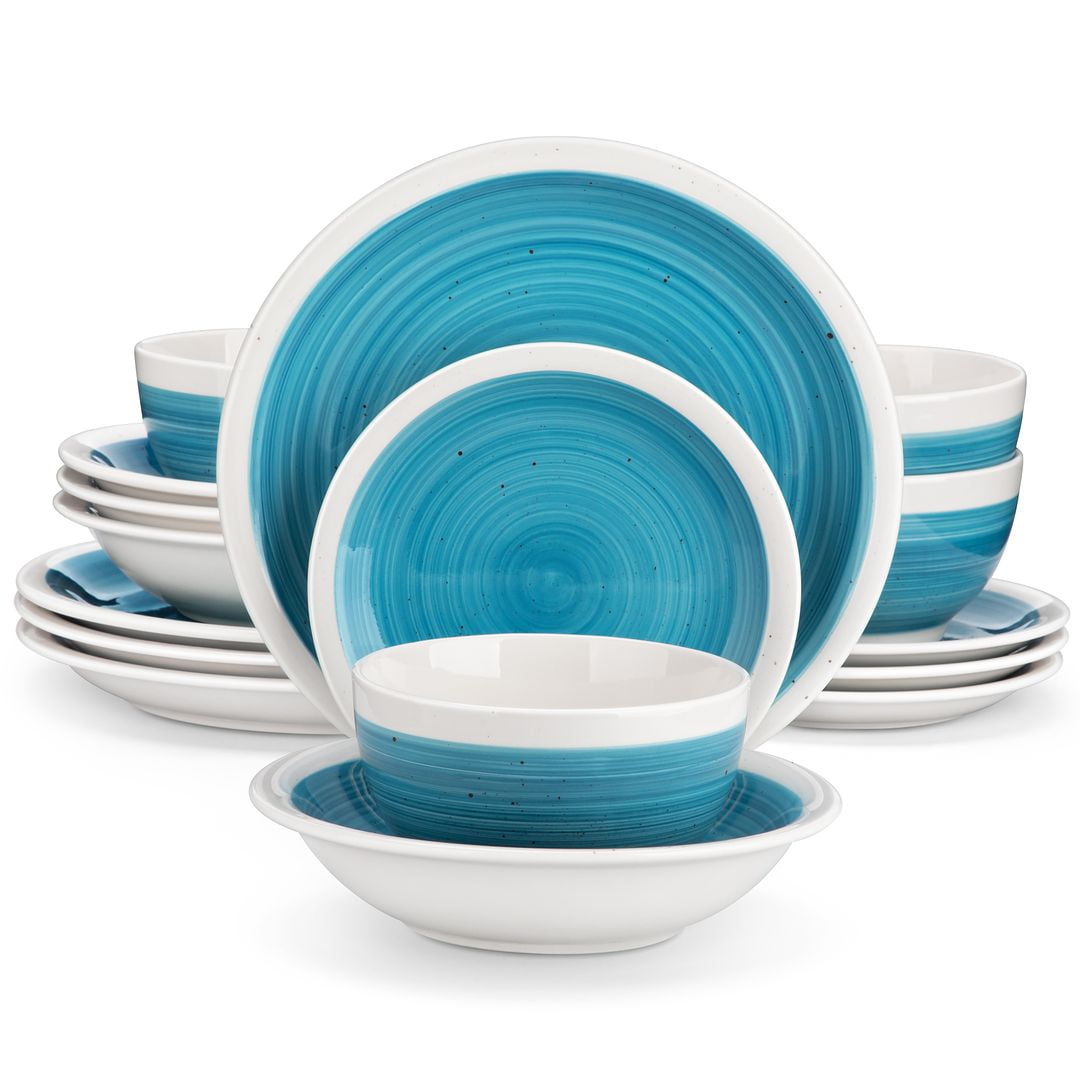 vancasso, Series ORI, 16-Piece Dinnerware Set, Stoneware Tableware ...