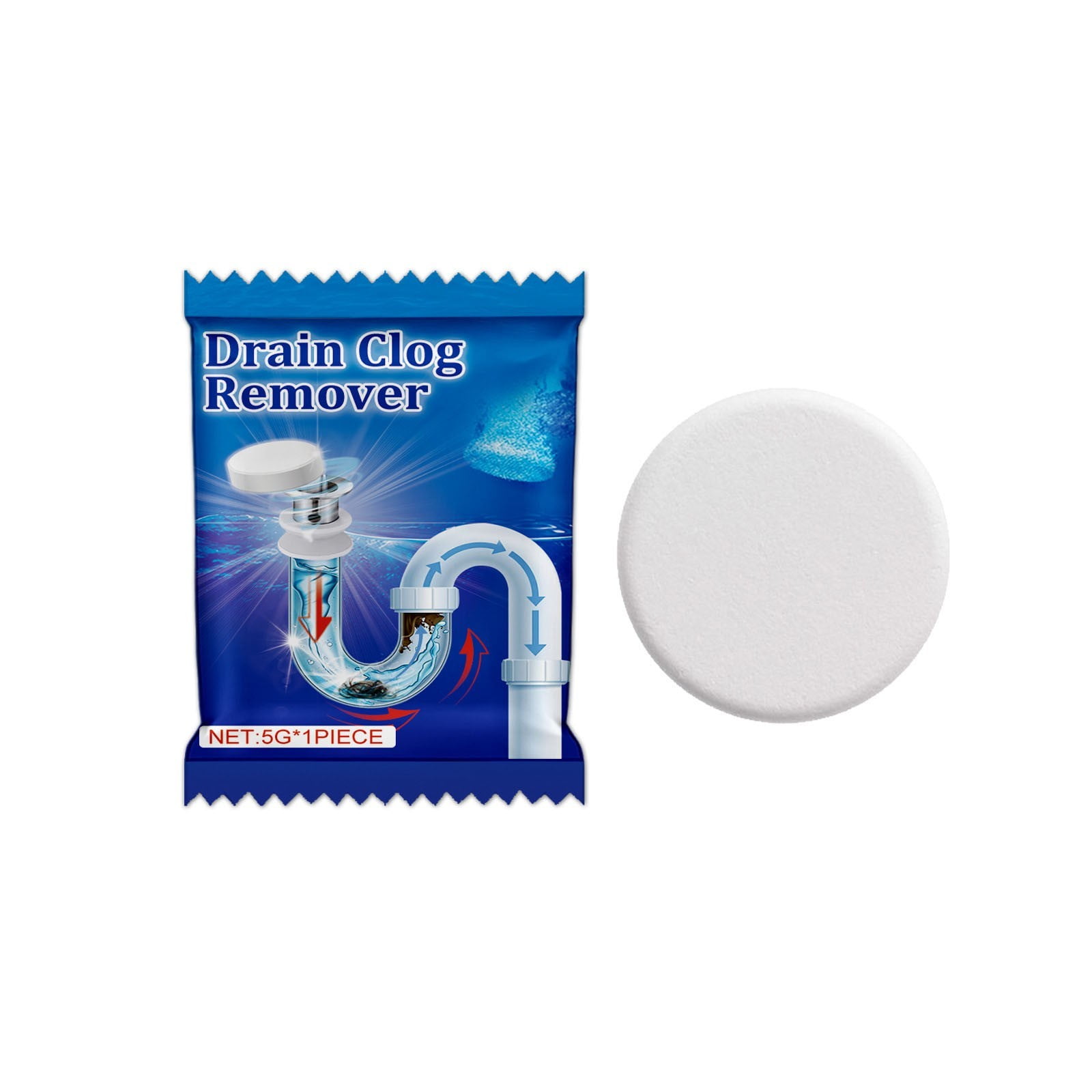 Heavy Duty AC Drain Line Cleaner 2 Pack Prevents Clogs and Backups in Air Conditioner Pipes Walmart