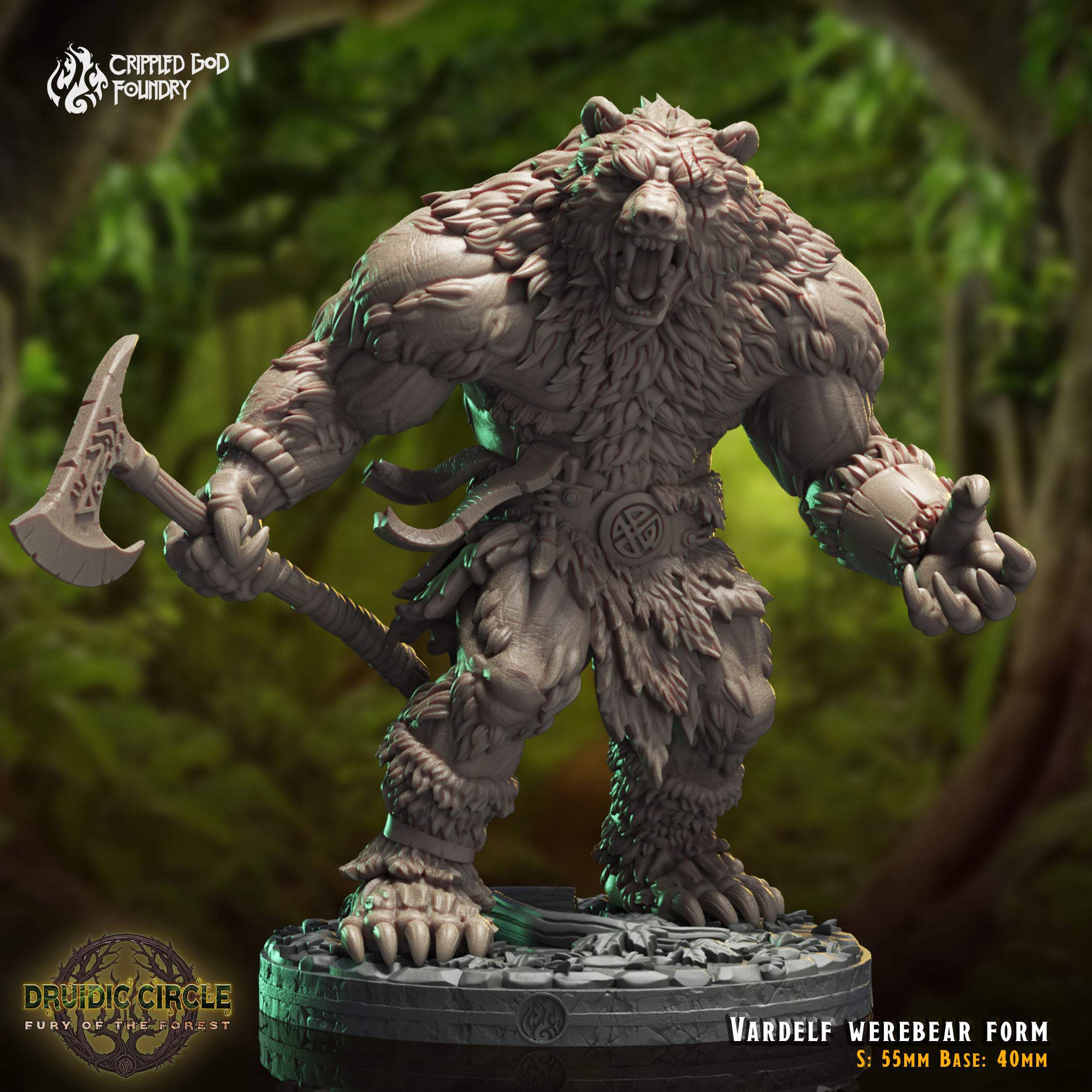 vardelf-the-shapeshifter-werebear-form-crippled-god-foundry-age-of ...