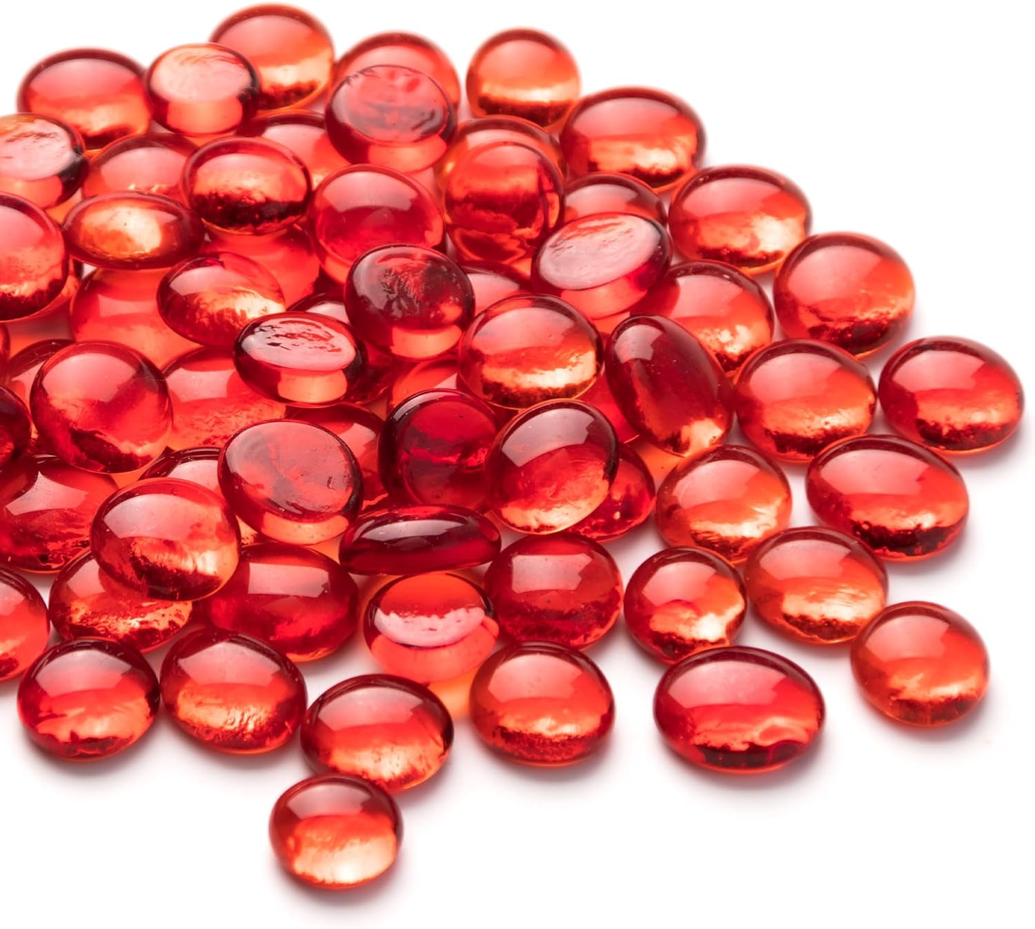 A variety of styles and colors to choose from, flat glass marbles, vase ...