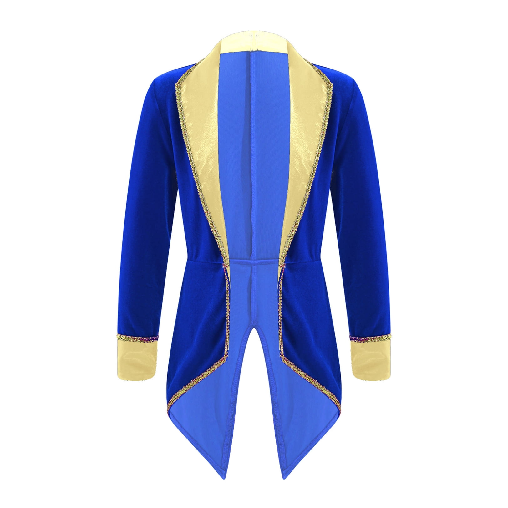 vastwit Boys Girls Ringmaster Costume Long Sleeve Tailcoat Jacket Kids ...