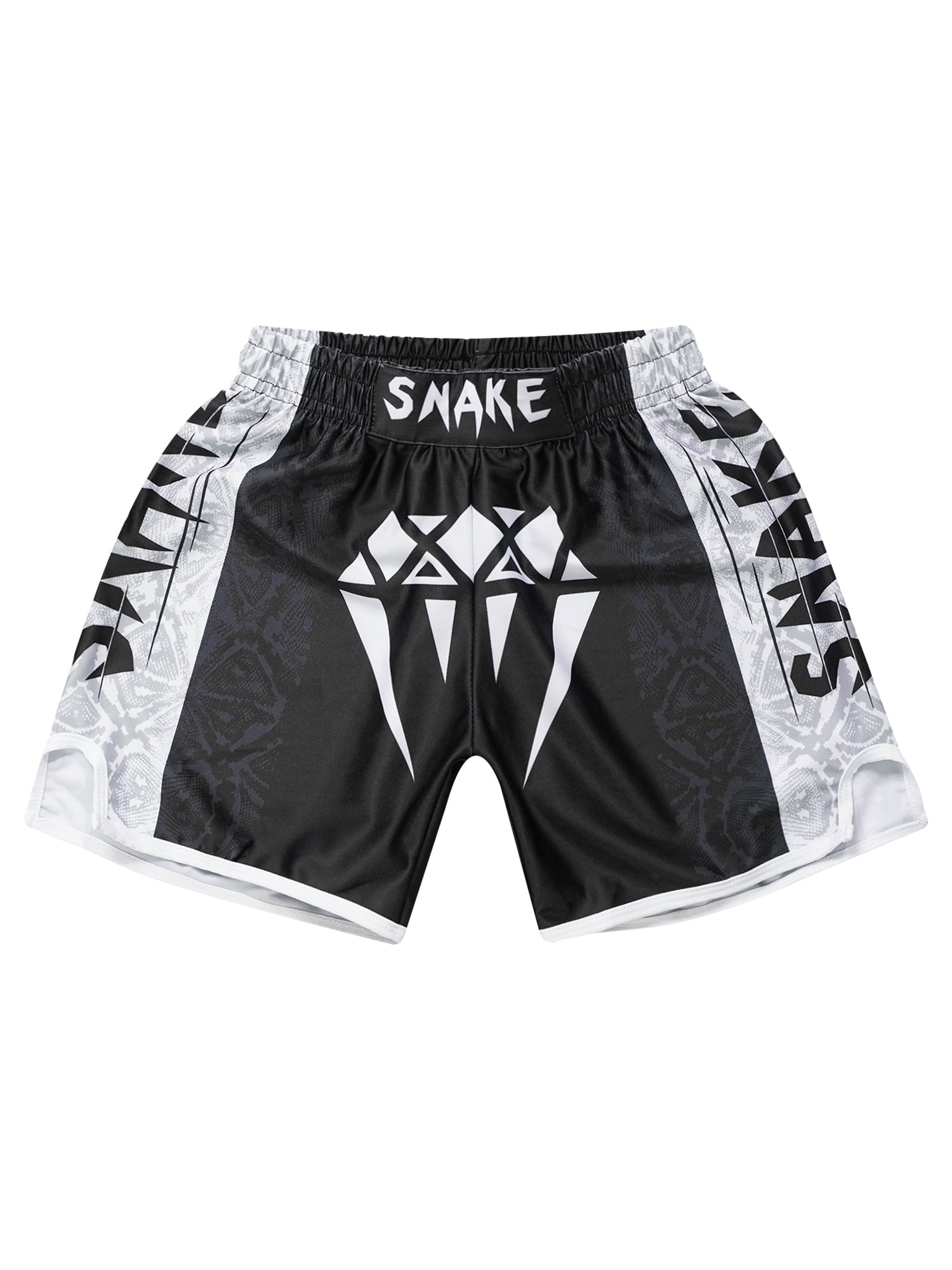 vastwit Kids Boys Muay Thai Shorts Boxing Kickboxing MMA Training Trunk ...