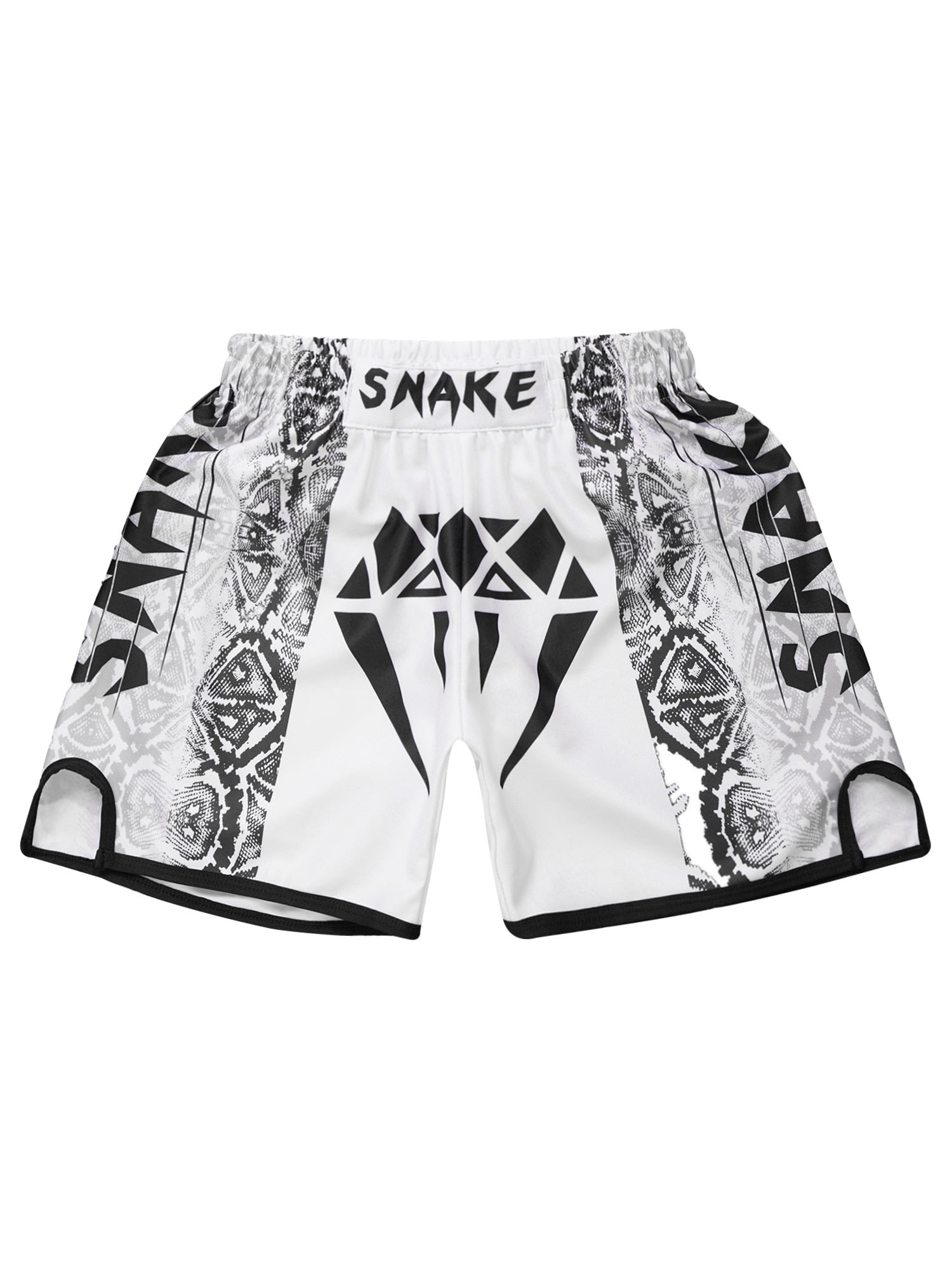 vastwit Kids Boys Muay Thai Shorts Boxing Kickboxing MMA Training Trunk ...