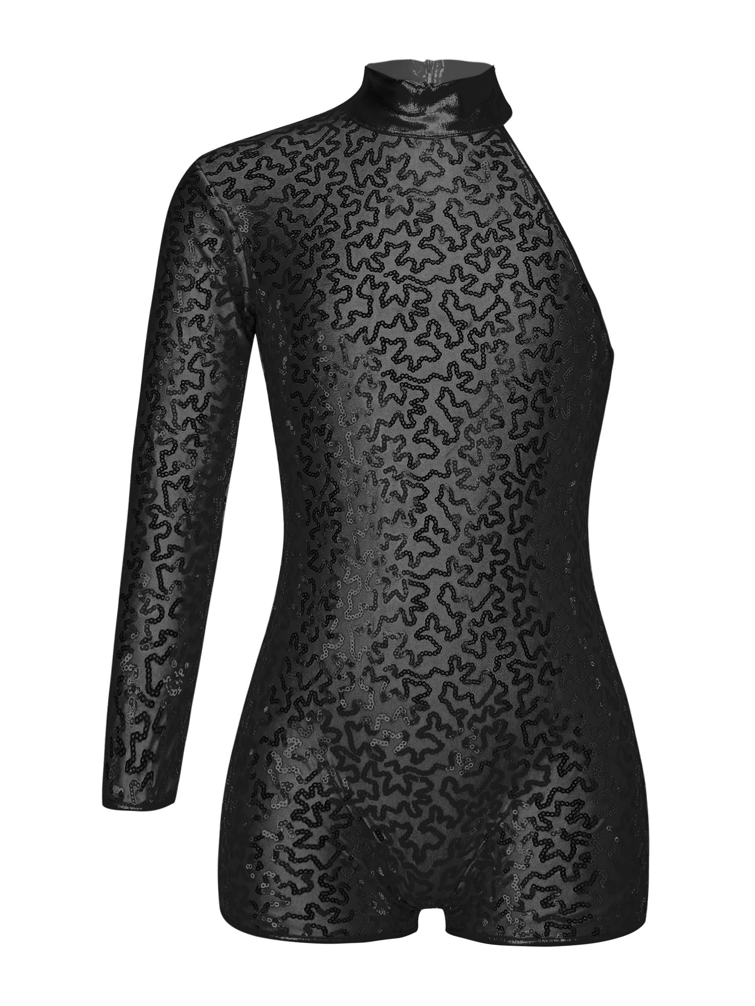 vastwit Kids Girls Ballet Dance Gymnastics Leotard Long Sleeve Shorty ...