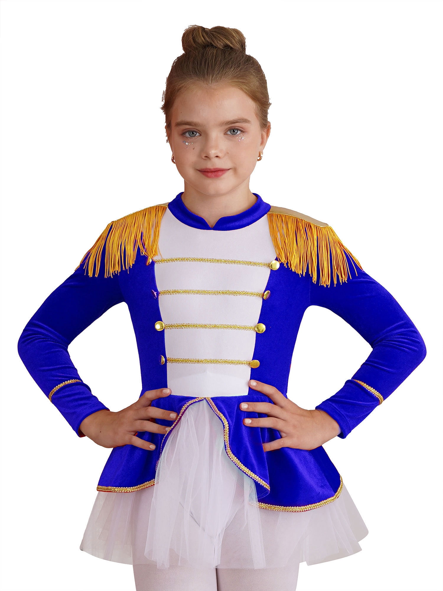 vastwit Kids Girls Circus Ringmaster Party Fancy Costume Dance ...