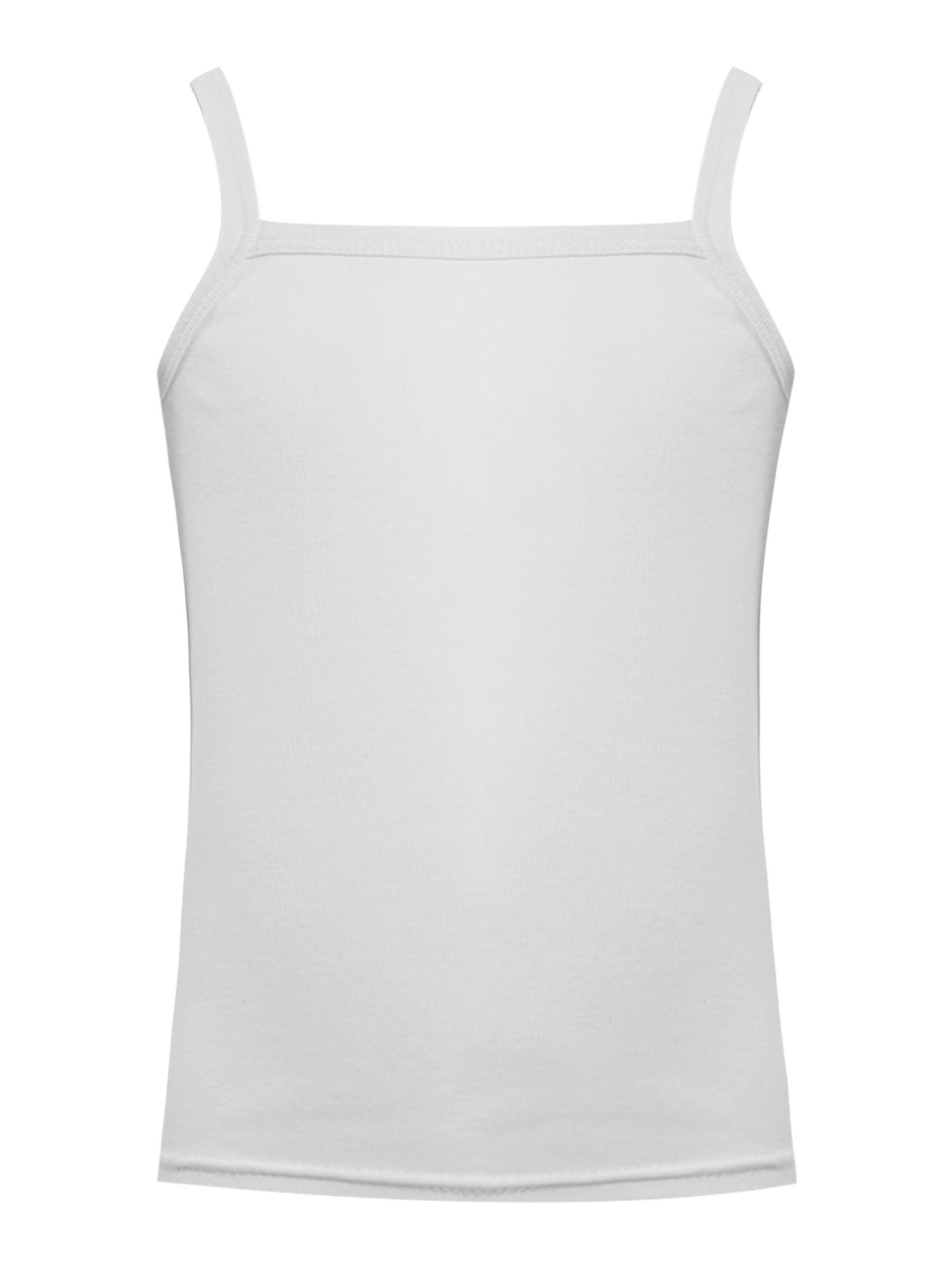 vastwit Kids Girls Dance Tank Top Spaghetti Straps Sleeveless Knit Vest ...