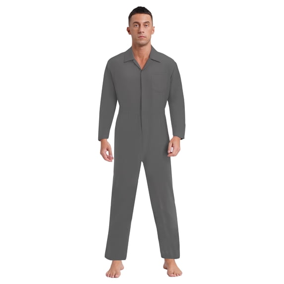 vastwit Men Utility Work Wear Mechanical Auto Repairman Worker Coverall ...