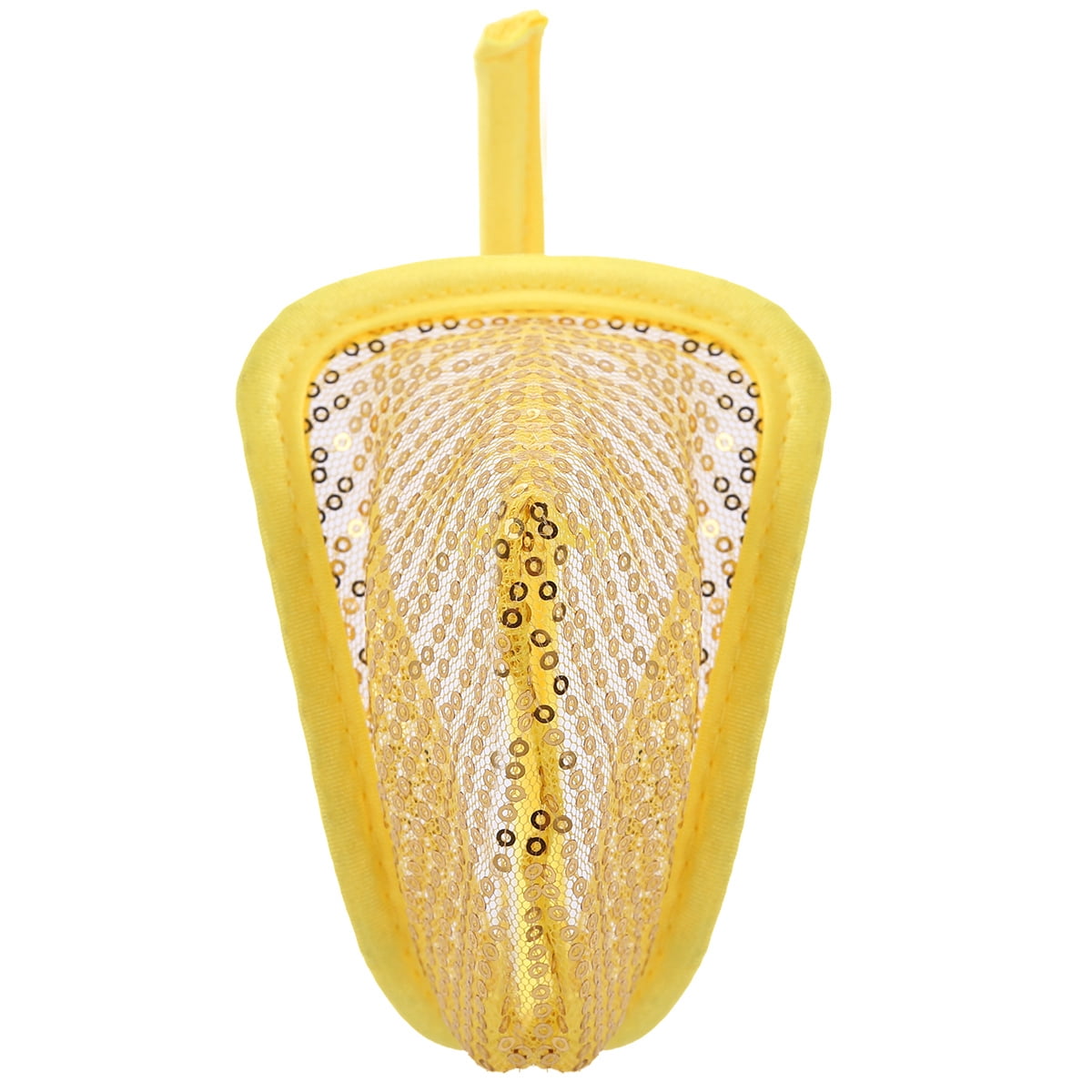 vastwit Men's C-string Mesh Mesh See-through Bulge Pouch Thong Micro G ...