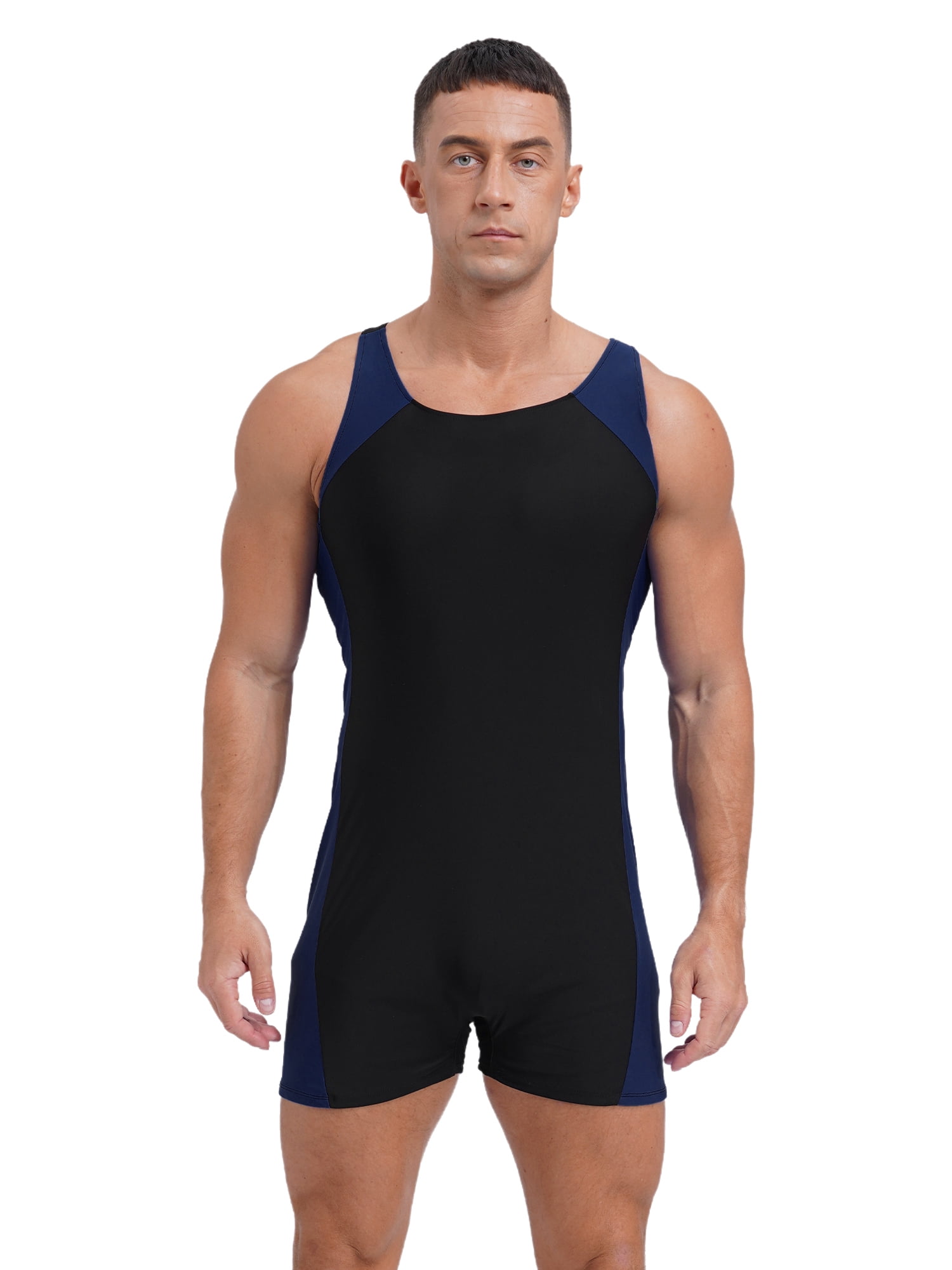 vastwit Men's Sports Work-out Wrestling Singlet Leotard Bodysuit ...