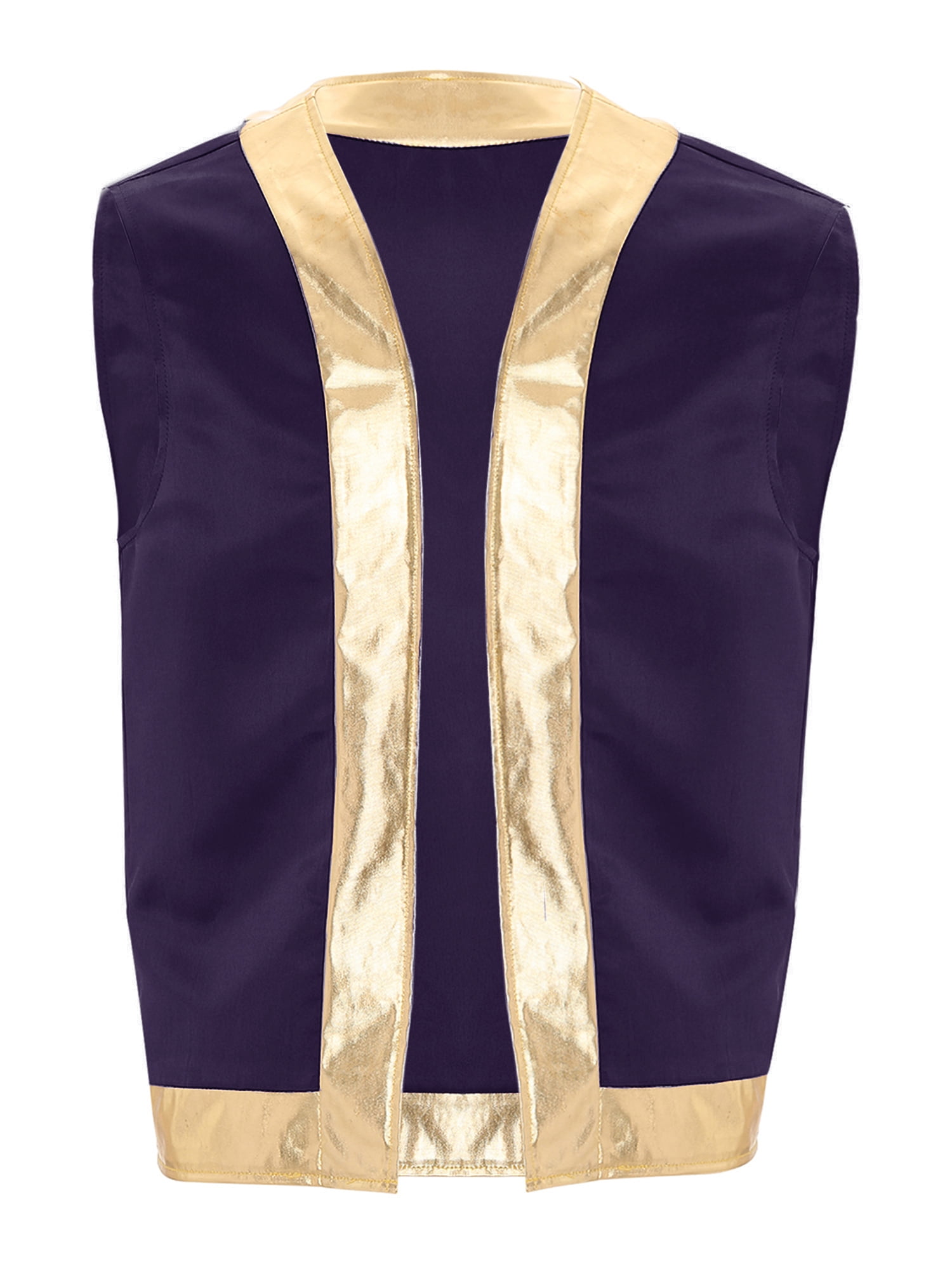 vastwit Mens Satin Sleeveless Vest Waistcoat Arabian Prince Lamp ...