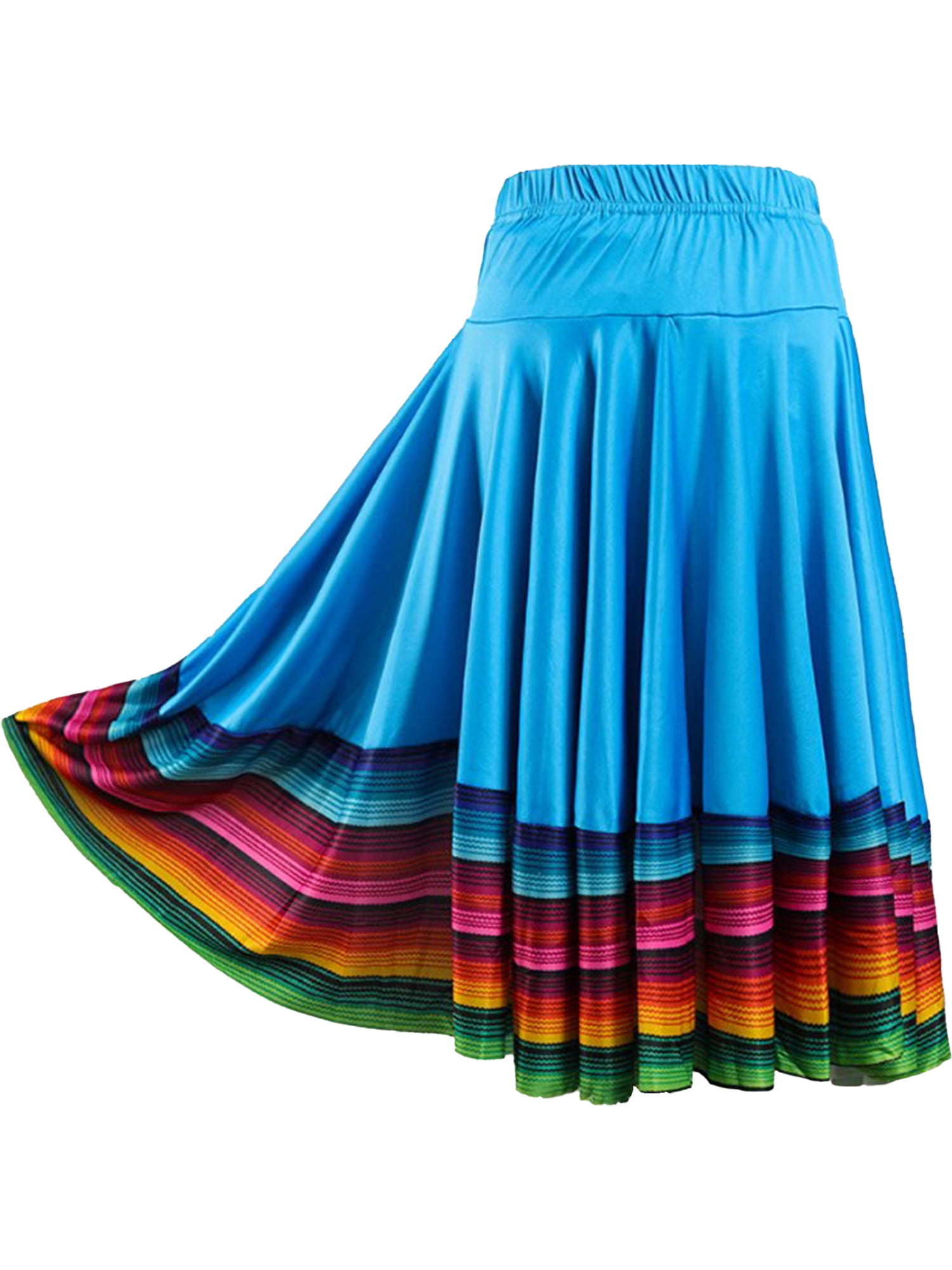 vastwit Women Layers Long Full Skirt for Spanish Flamenco Belly Dance ...