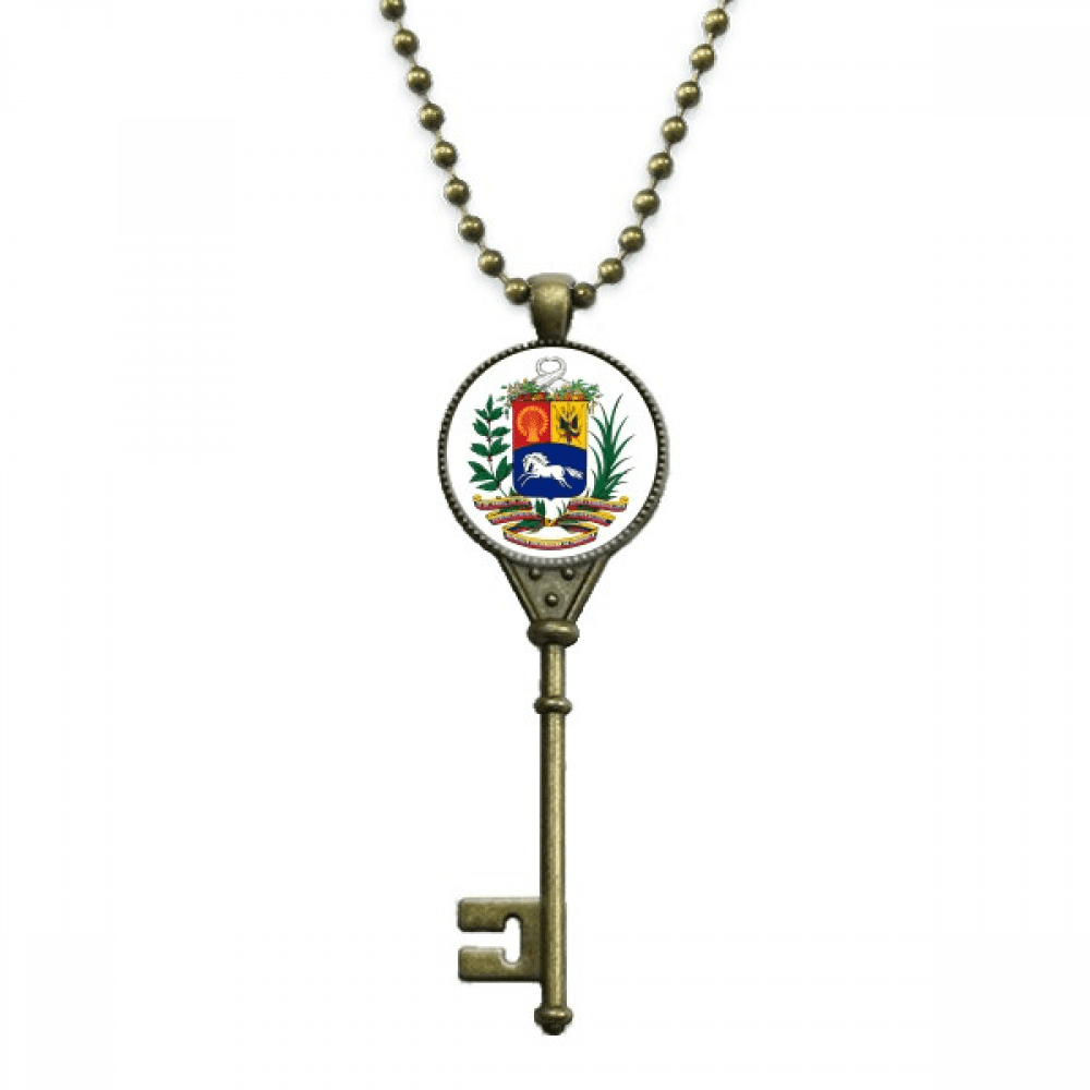 vatican city eu national emblem key necklace pendant tray embellished ...