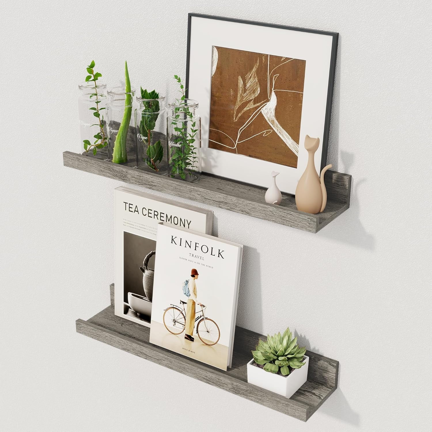 vbfgybxny 30 Inch Floating Shelves for Wall | Picture Shelf | Rustic ...