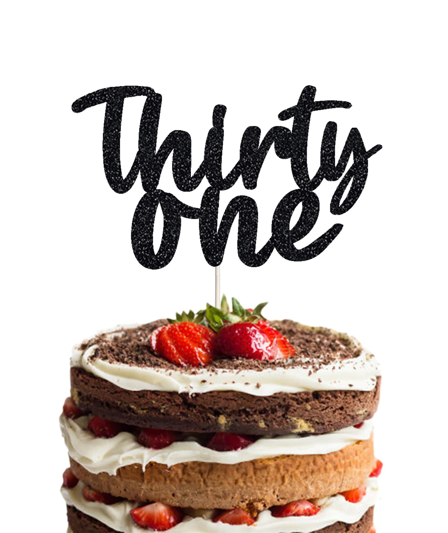 veegood 31 Cake Toppers,thirty one Cake BSL1 Topper For Women, Happy ...