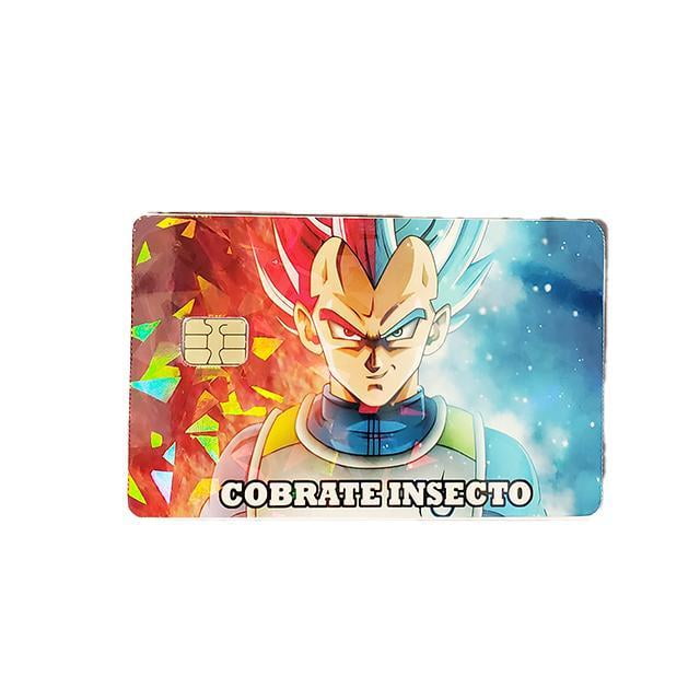 vegeta cobrate insecto debit card sticker - Walmart.com