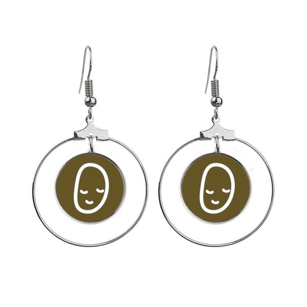 vegetable expression happy potato body earrings dangle hoop jewelry ...