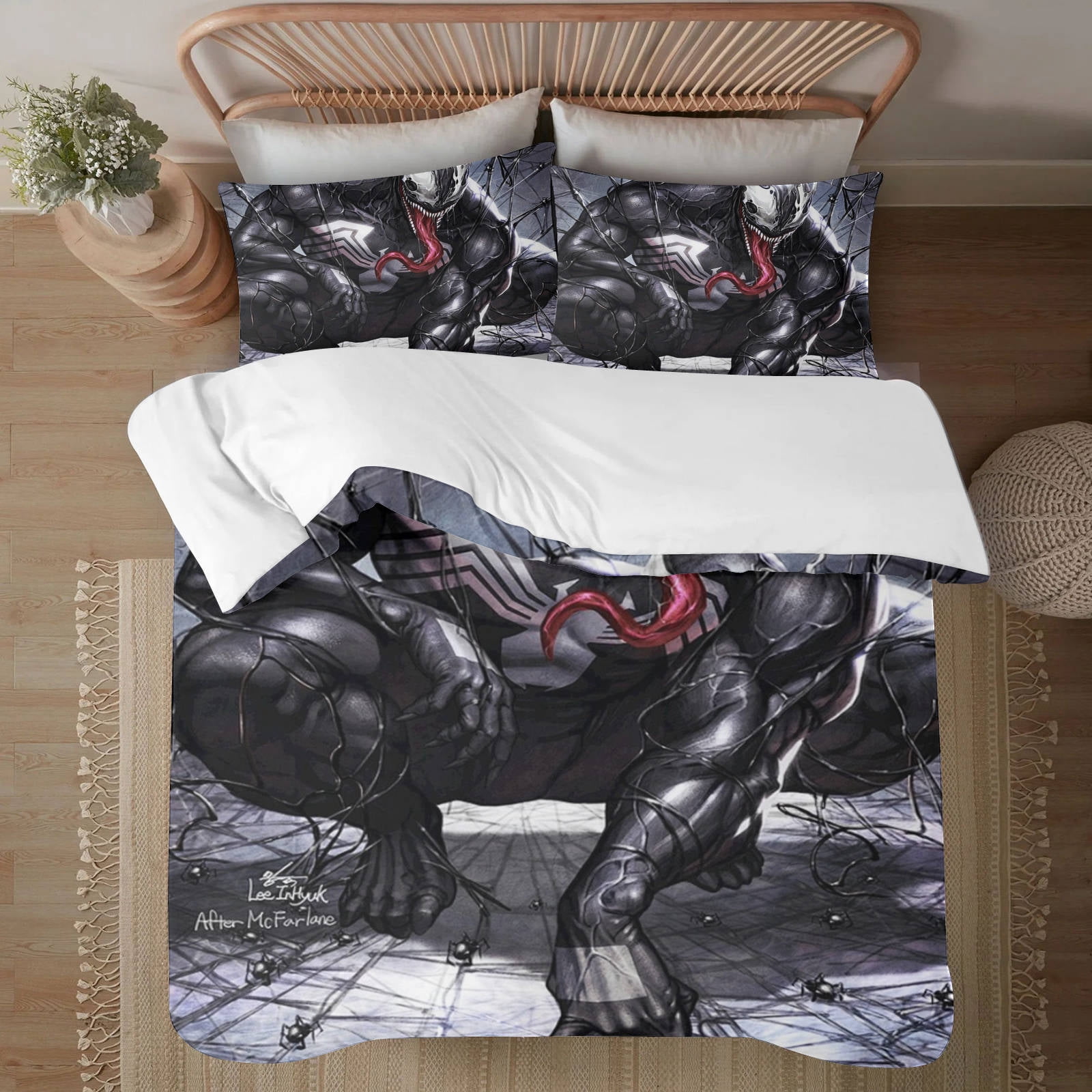 venom Three Piece Bedding Set 173*218CM - Walmart.com