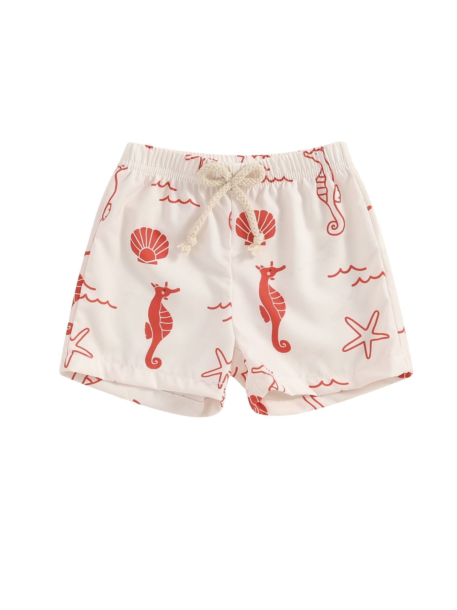 vera natura Kids Boys Swim Trunks Summer Ocean Animal Print Elastic ...