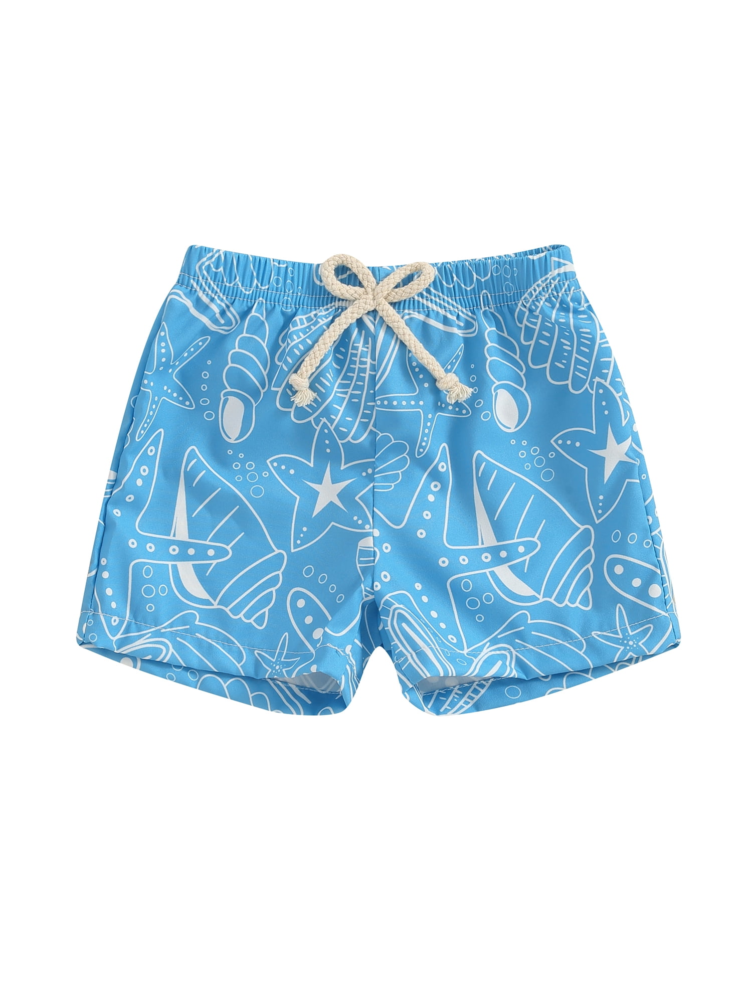 vera natura Kids Boys Swim Trunks Summer Ocean Animal Print Elastic ...