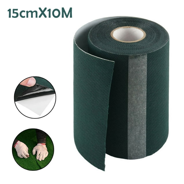 verlacod 4Pcs 10M Length Artificial Grass Outdoor Area Rug Glue Peel ...