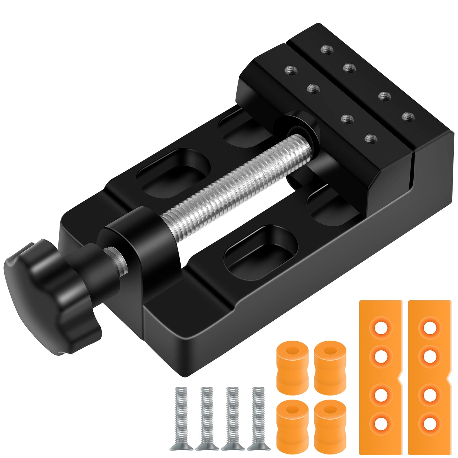 verlacod Mini Bench Clamp Aluminum Alloy Small Bench Vice Clamp ...