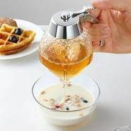 Squeeze Honey Dispenser,Plastic No Drip Maple Syrup Dispenser,Juice Jar ...