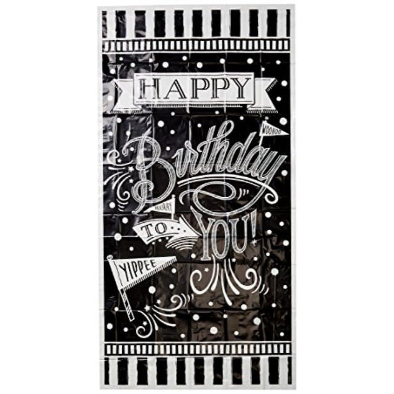 vertical giant sign banner | black & white collection | birthday ...