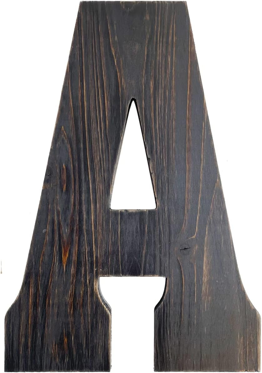 vftybngy Big Letter Wall Art for Living Room Bathroom Bedroom and Decor ...