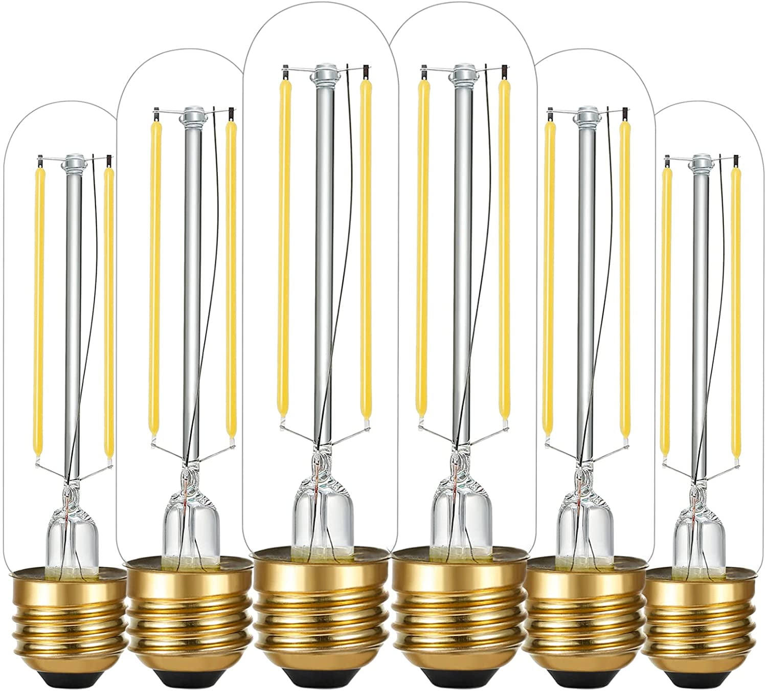 vftybngy Dimmable E26 Light Bulb 6W Equal 60 watt led Light Bulb AC120V Warm White 2700K Edison ...