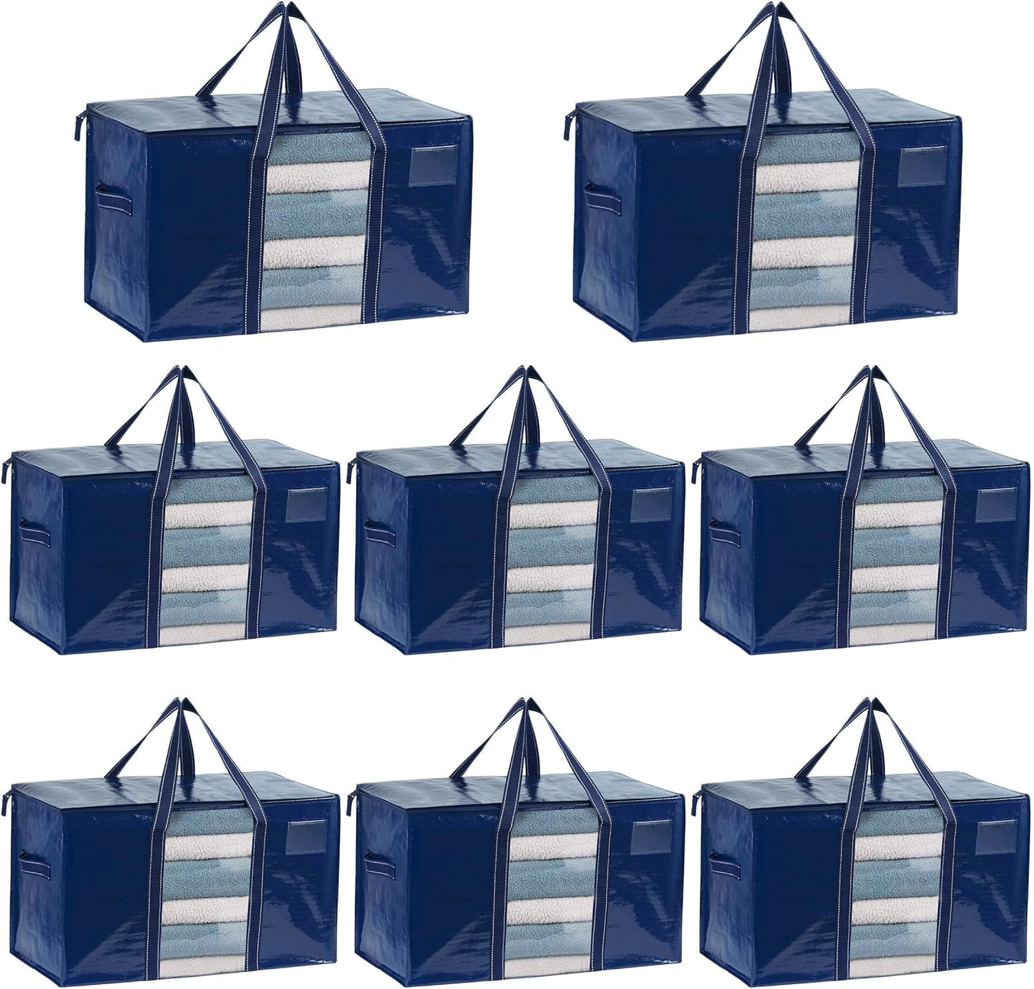 vftybngy HCOCM 8 Pack Moving Bags Moving Supplies Moving Boxes College Packing Storage Boxes ...
