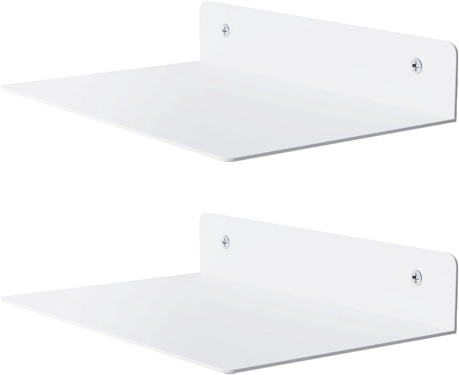 vftybngy JKLCH LTKIF Metal Floating Shelves for Wall Mounted L-Shaped ...