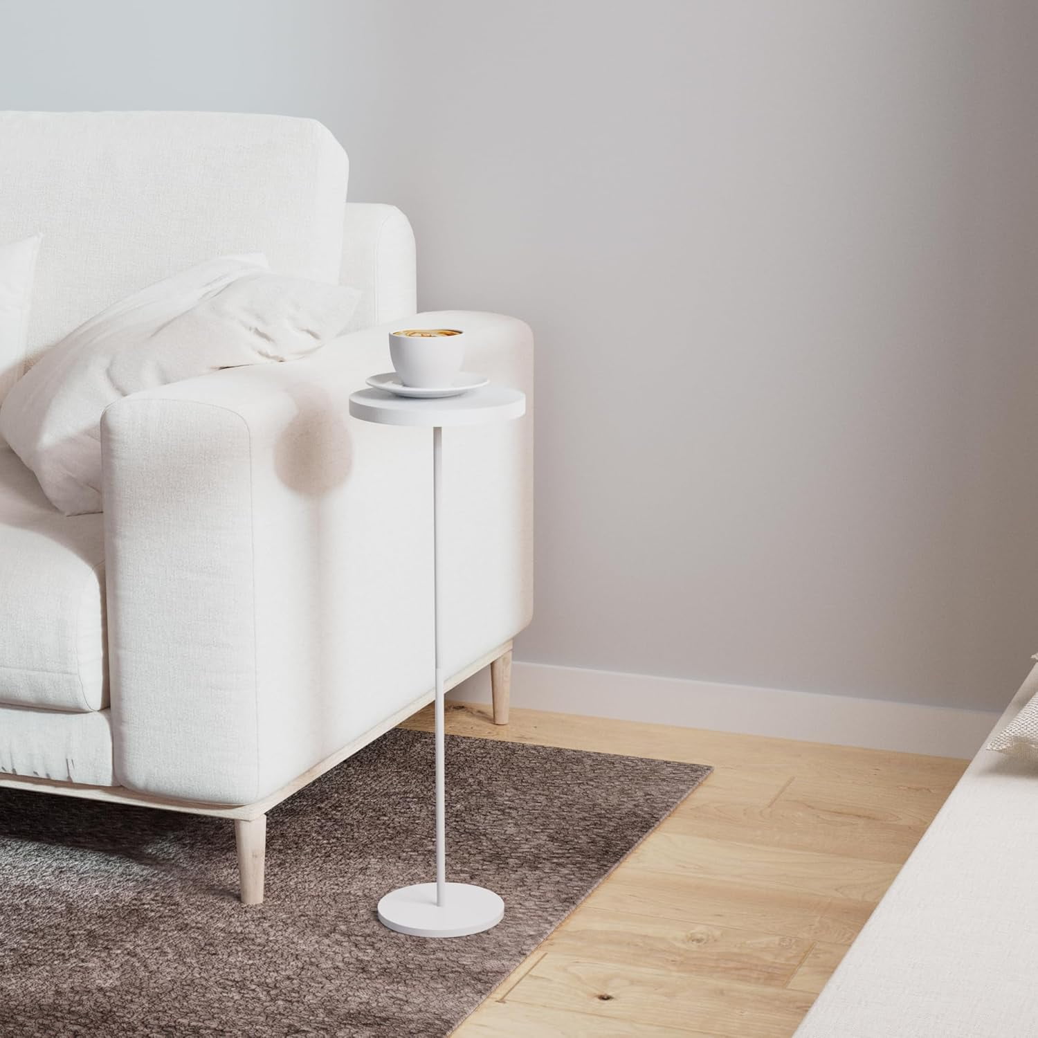 vftybngy Small Side Metal Round Drink Desktop Diameter 9.99\u201C for ...