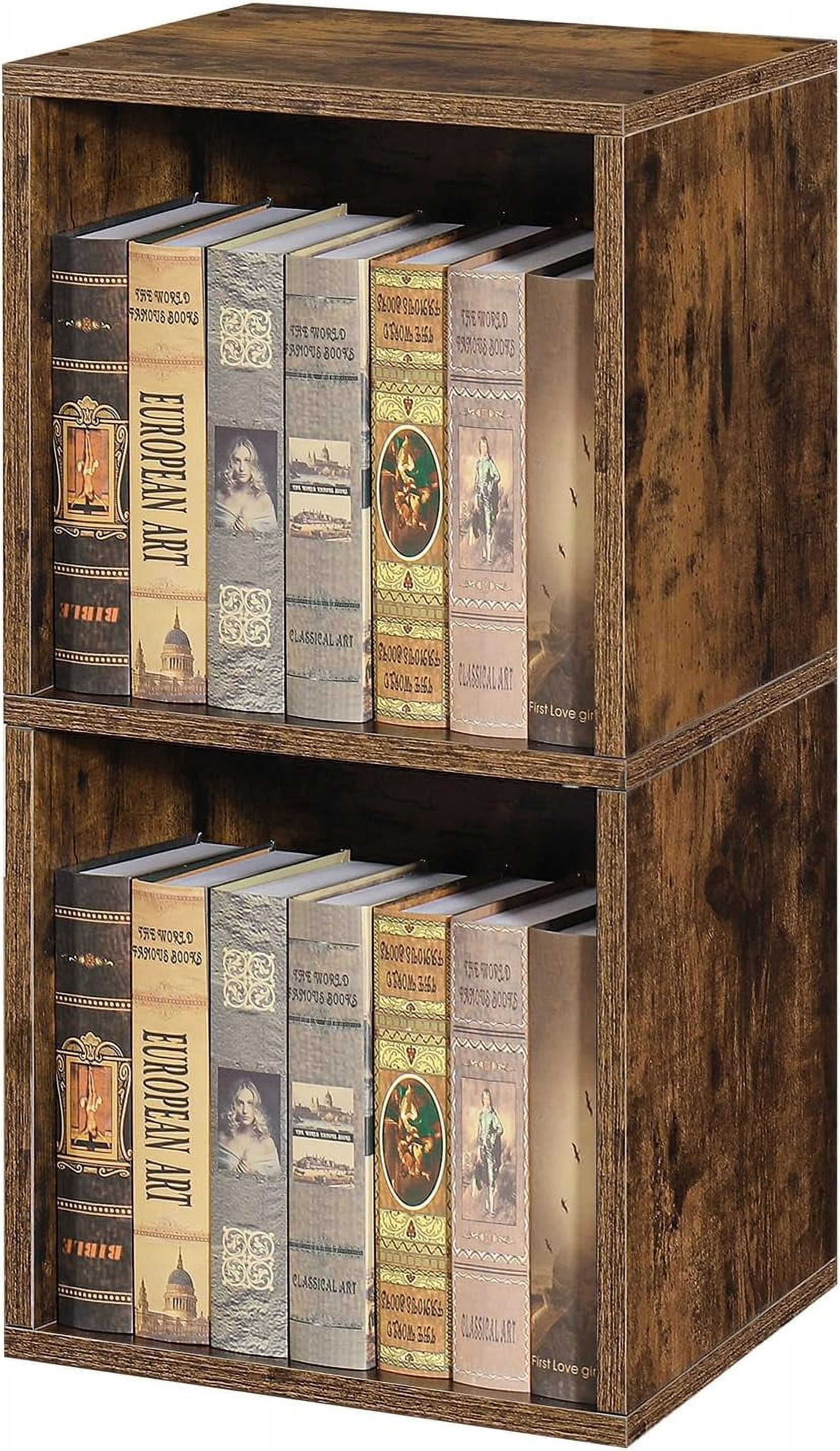 vhibuon Magic DIY Cube Storage Organizer Stackable Cubes Small Room ...