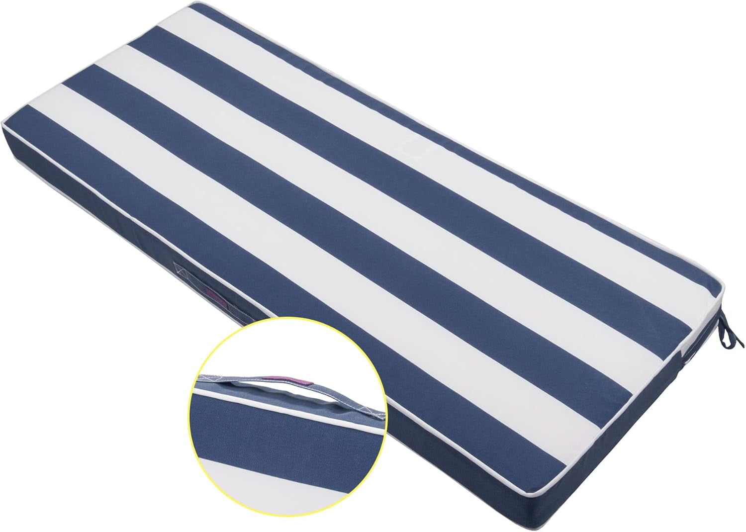 dxynlzq Outdoor Bench Cushion 48 x18 x3 Inch Waterproof Portable Settee ...
