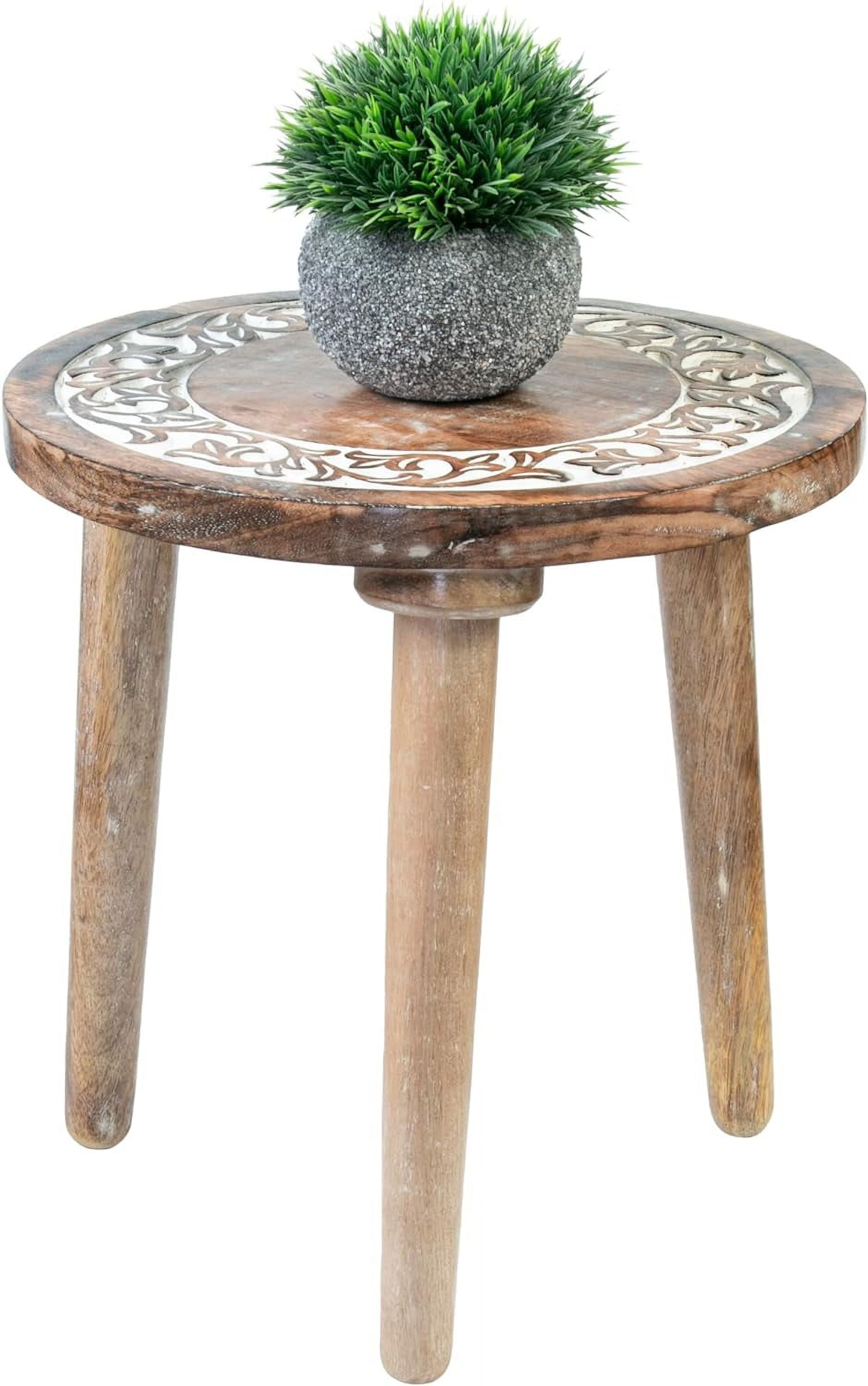 vhibuon Side Table Small End Table for Living Room Bedroom Office Patio ...