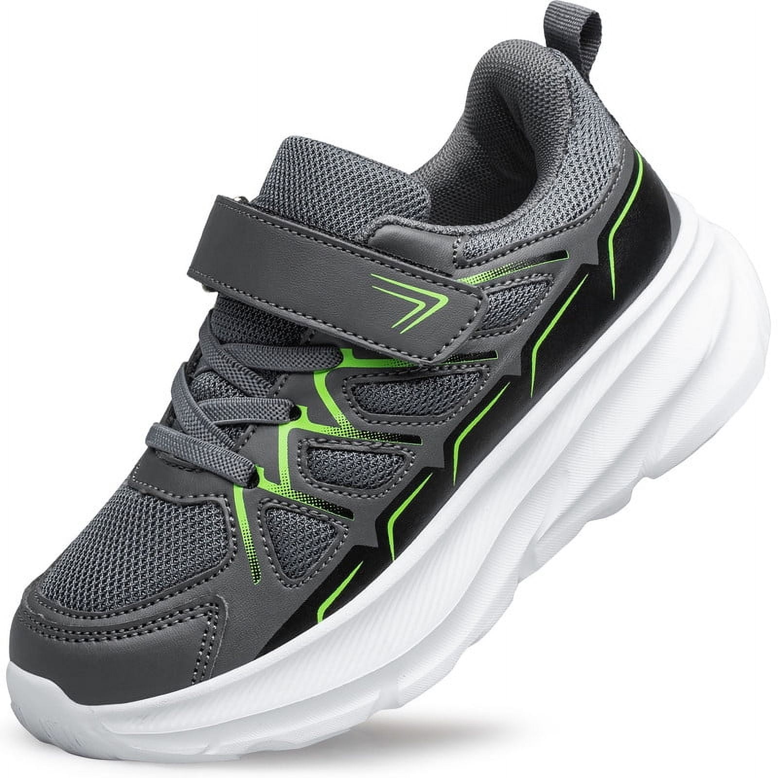 vibdiv Boys Girls Sneakers Kids Sports Running Walking Lightweight ...