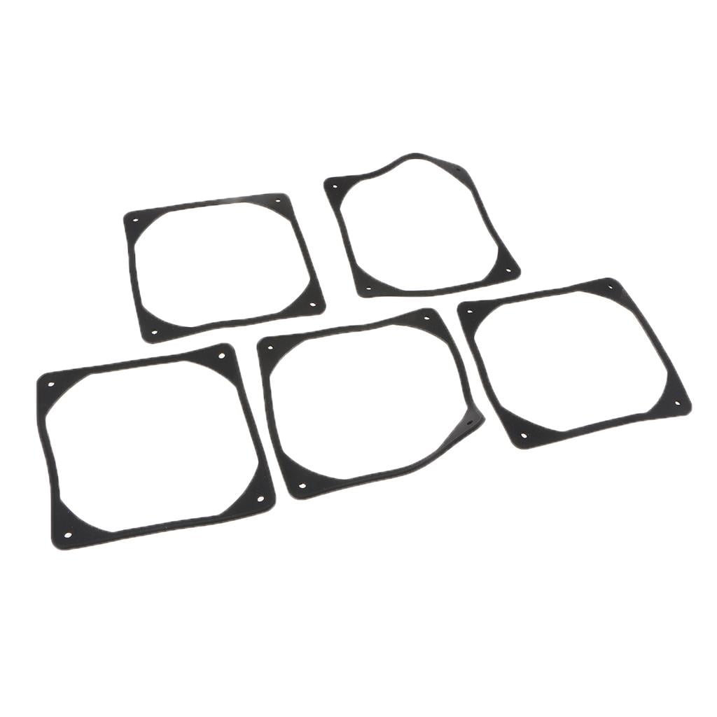 vibration Fan Seal Silic Fan Noise Reducing Seal 80mm for PC Computer ...