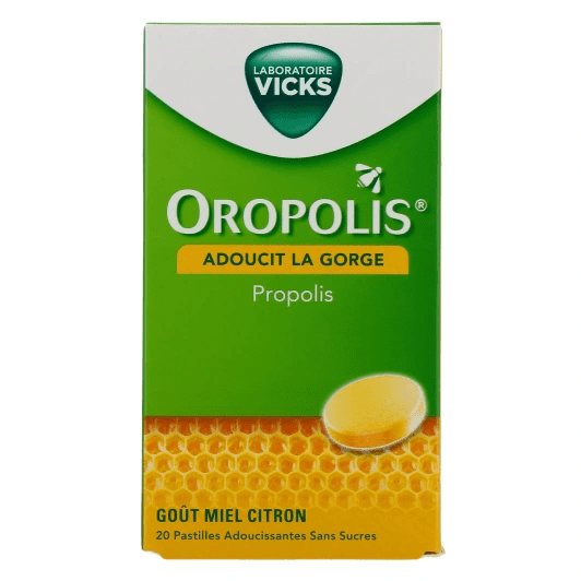 vicks oropolis gout miel citron 20 pastilles - Walmart.com