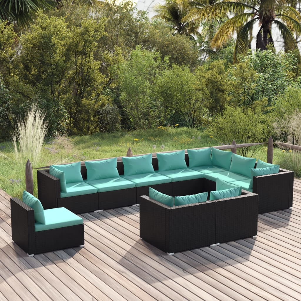 vidaXL Patio Furniture Set for Comfortable Restaurant Seating - Walmart ...